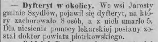 Czas zarazy, czas epidemii » Gubernia piotrkowska